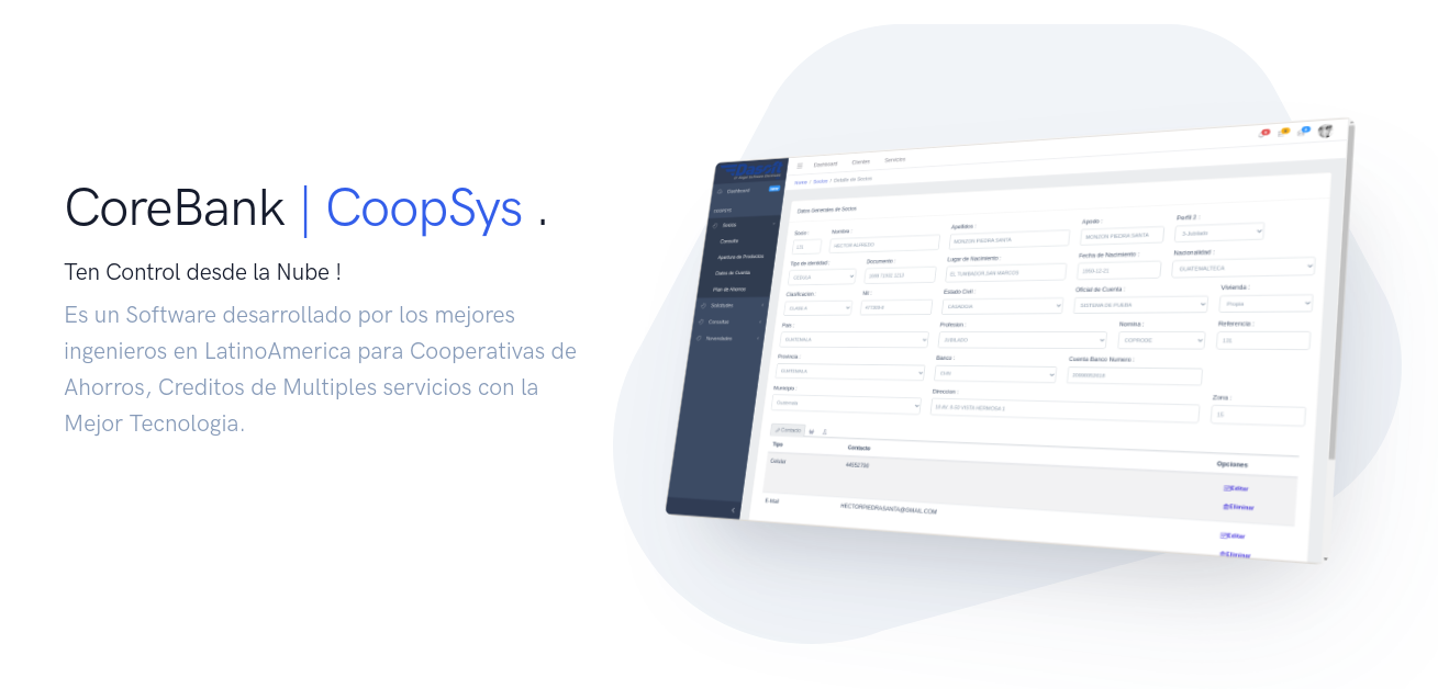 Correo de Dasoft - CoopSys | CoreBank - Potencial Sistema Bancario ...